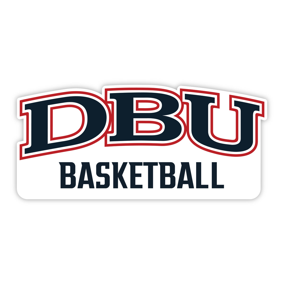 DBU BASKETBALL Decal - M8 – Dallas Baptist University Campus Store