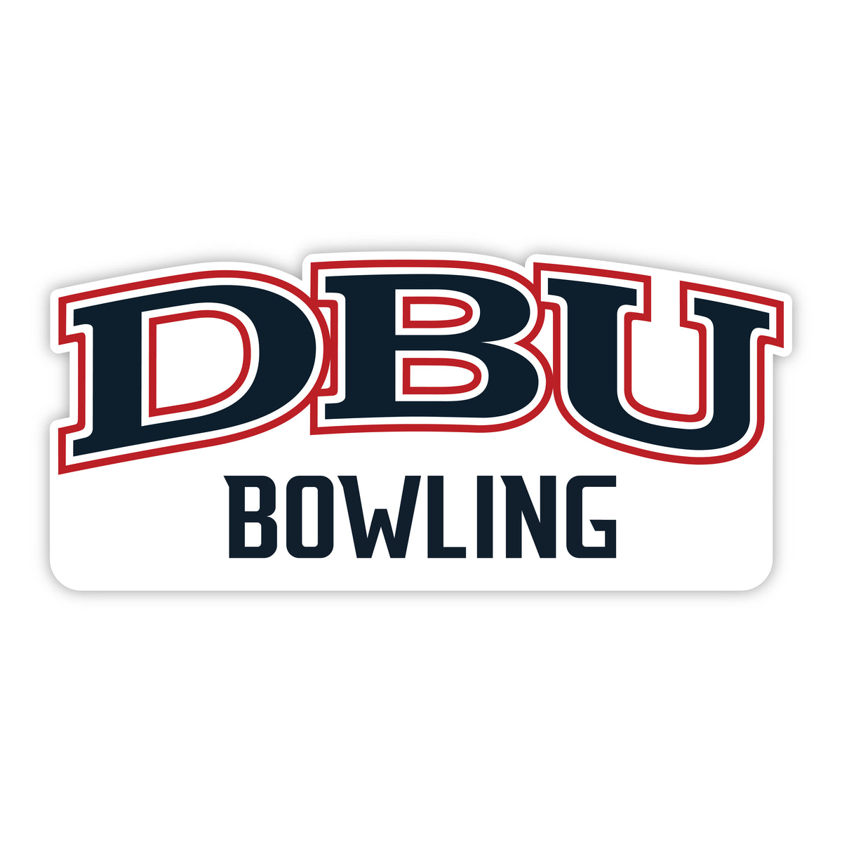 DBU BOWLING Decal - M17 – Dallas Baptist University Campus Store