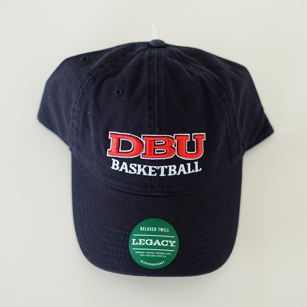 Legacy Relaxed Twill DBU Basketball Hat, Navy – Dallas Baptist ...